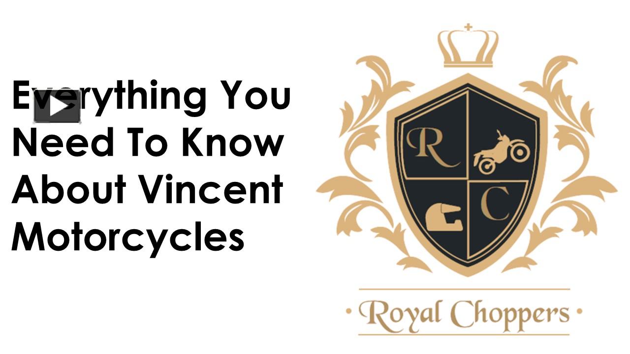 everything you need to know about vincent motorcycles presentation ...