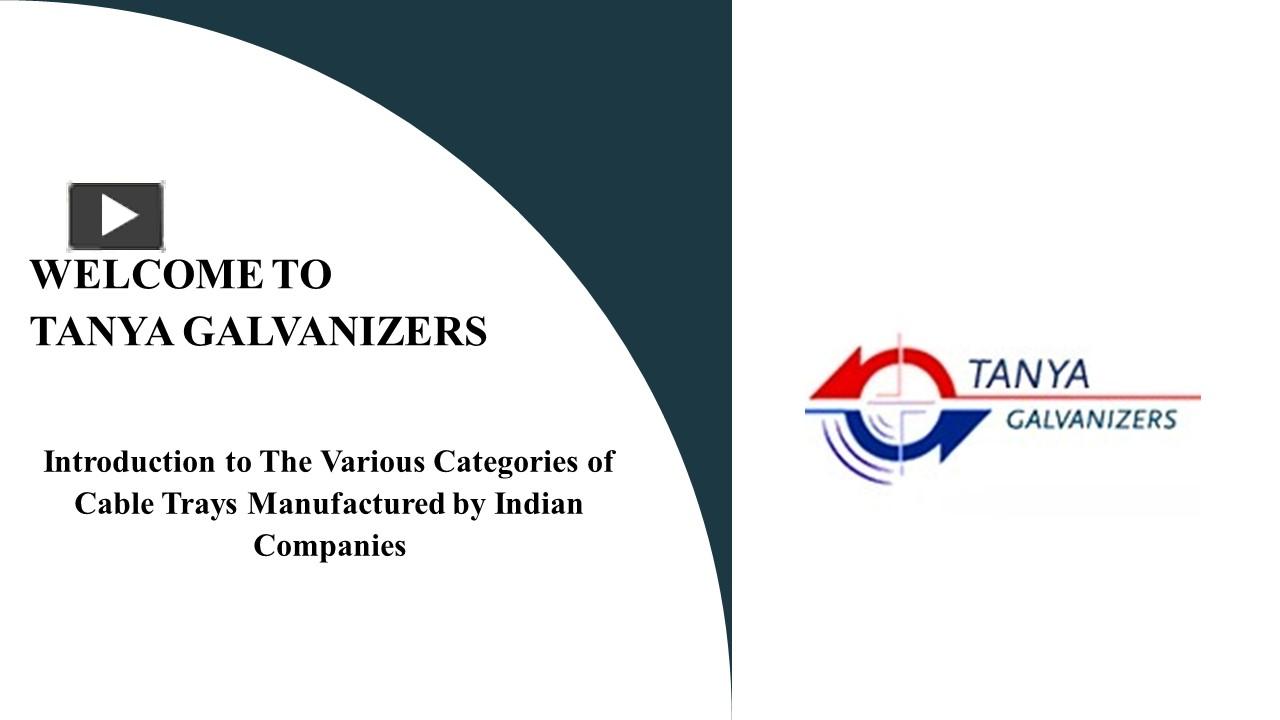 PPT – Introduction to The Various Categories of Cable Trays ...