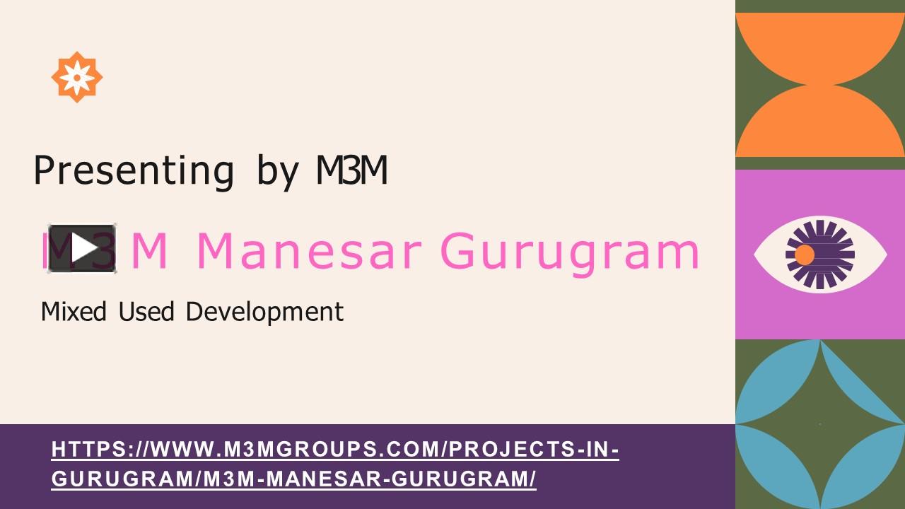 PPT – M3M Manesar Gurugram Upcoming Mix Use development PowerPoint ...