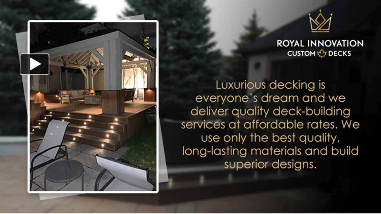 PPT – Deck Builder - Deck Building Company - Deck Contractor PowerPoint ...