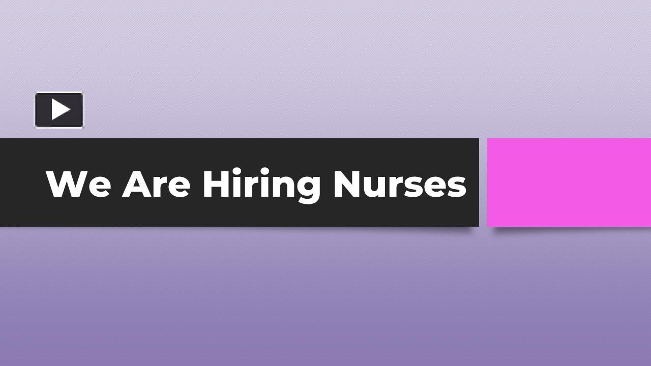 International Nursing Jobs In The Uk Explore Opportunities