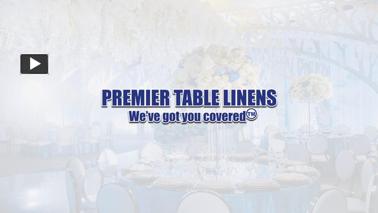 PPT – Custom Printed Table Covers – Premier Table Linens PowerPoint ...