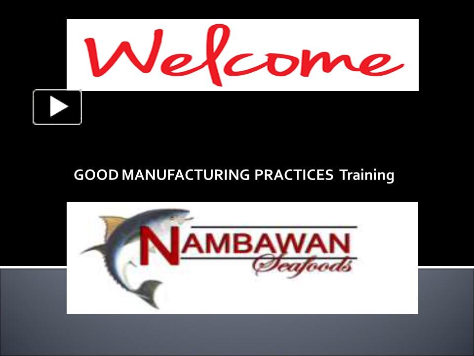 GMP presentation | free to download