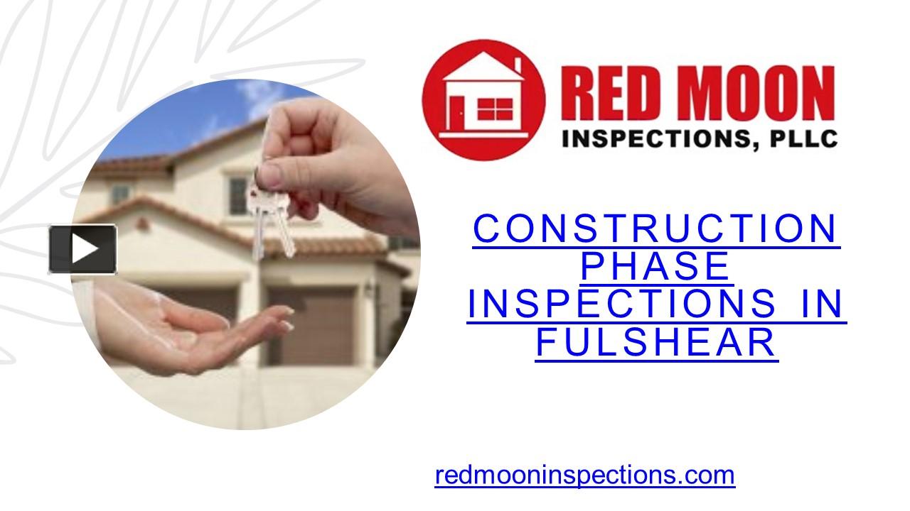 PPT – Professional Construction Phase Inspections in Fulshear ...