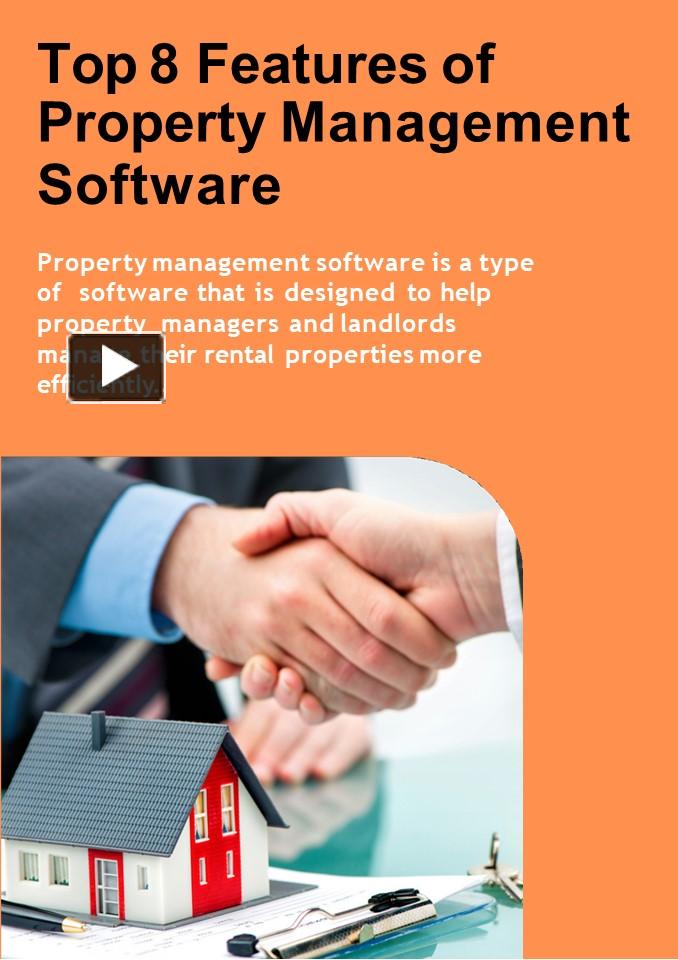 PPT – Top 8 Features of Property Management Software PowerPoint ...