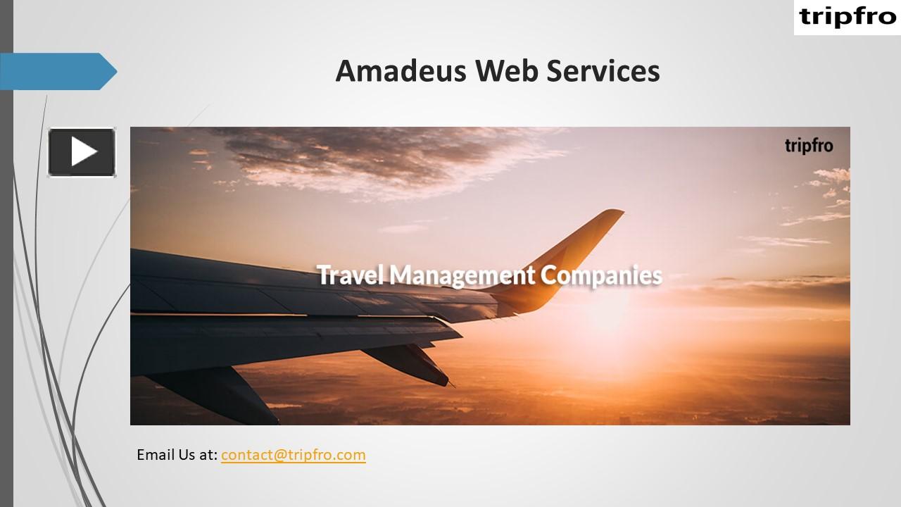 PPT – Amadeus Web Services PowerPoint presentation | free to download ...