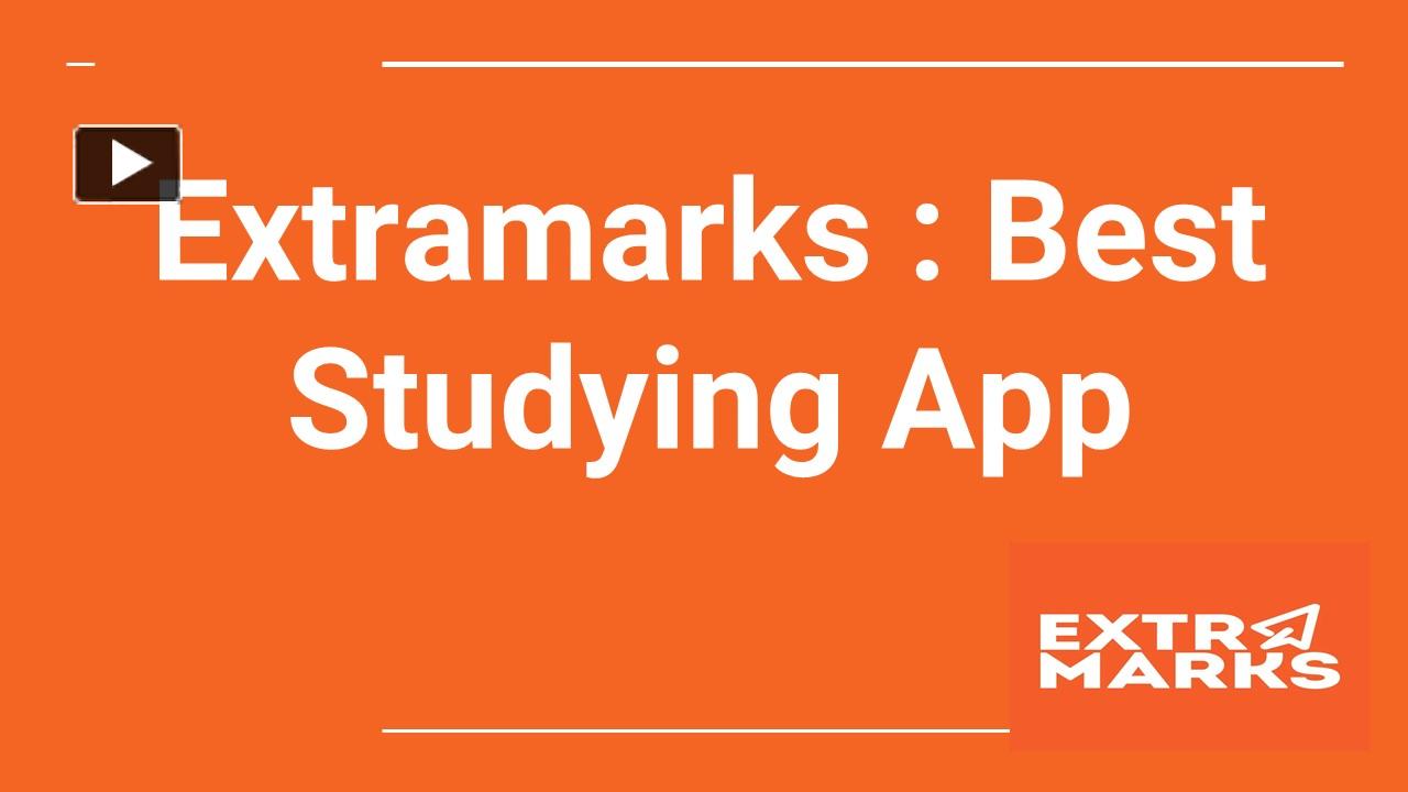 Extramarks - Awesome Studying App presentation | free to download