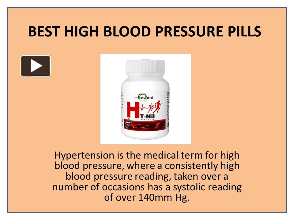 HT NIL Best High Blood Pressure Capsules To Lower Bp Naturally ...