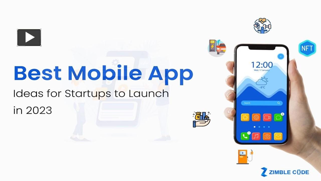 5 Unique Mobile App Ideas for Startups to Launch in 2023 presentation ...