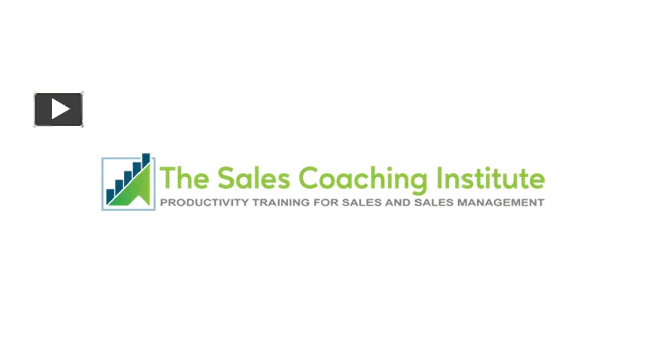 PPT – Mastering The Art of One On One Sales Coaching PowerPoint ...