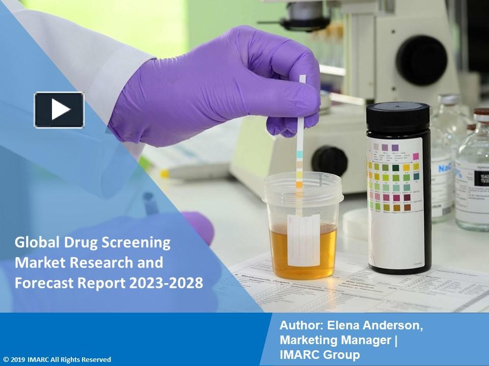 Drug Screening Market PPT: Demand, Trends and Business Opportunities ...