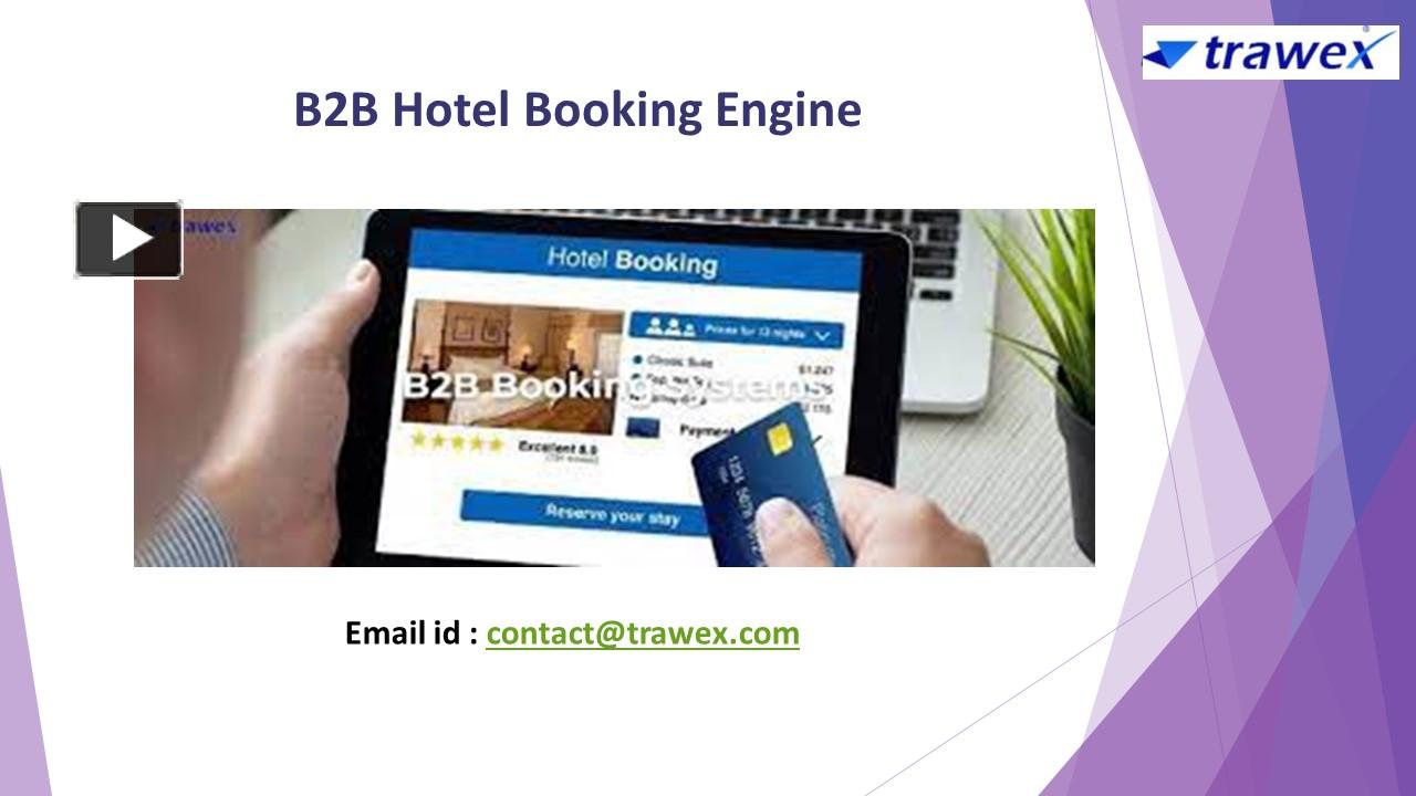 PPT – B2B Hotel Booking Engine PowerPoint presentation | free to ...