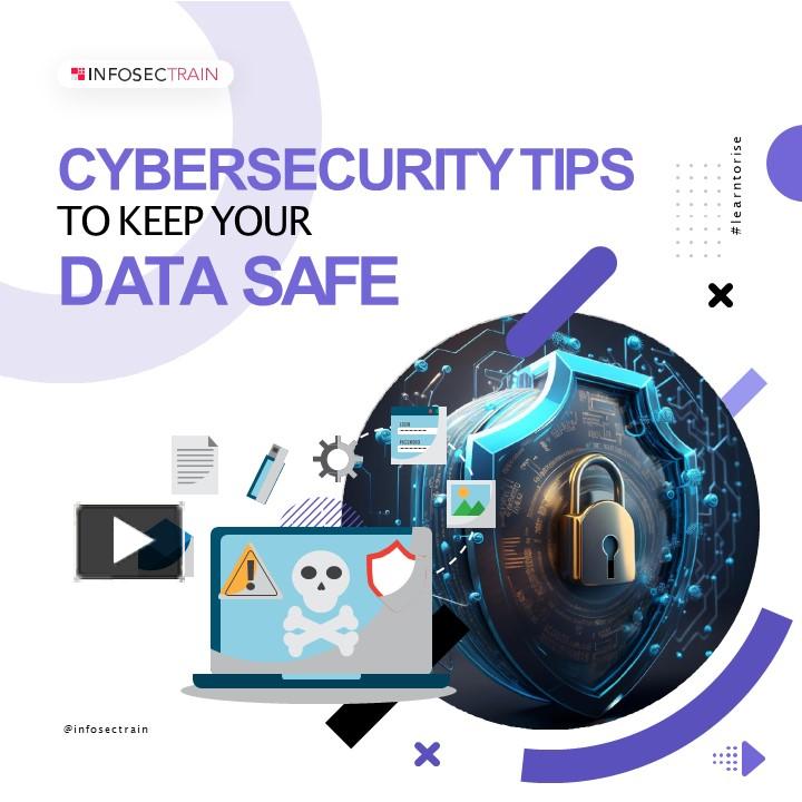 Cybersecurity Tips to Keep Your Data Safe presentation | free to download