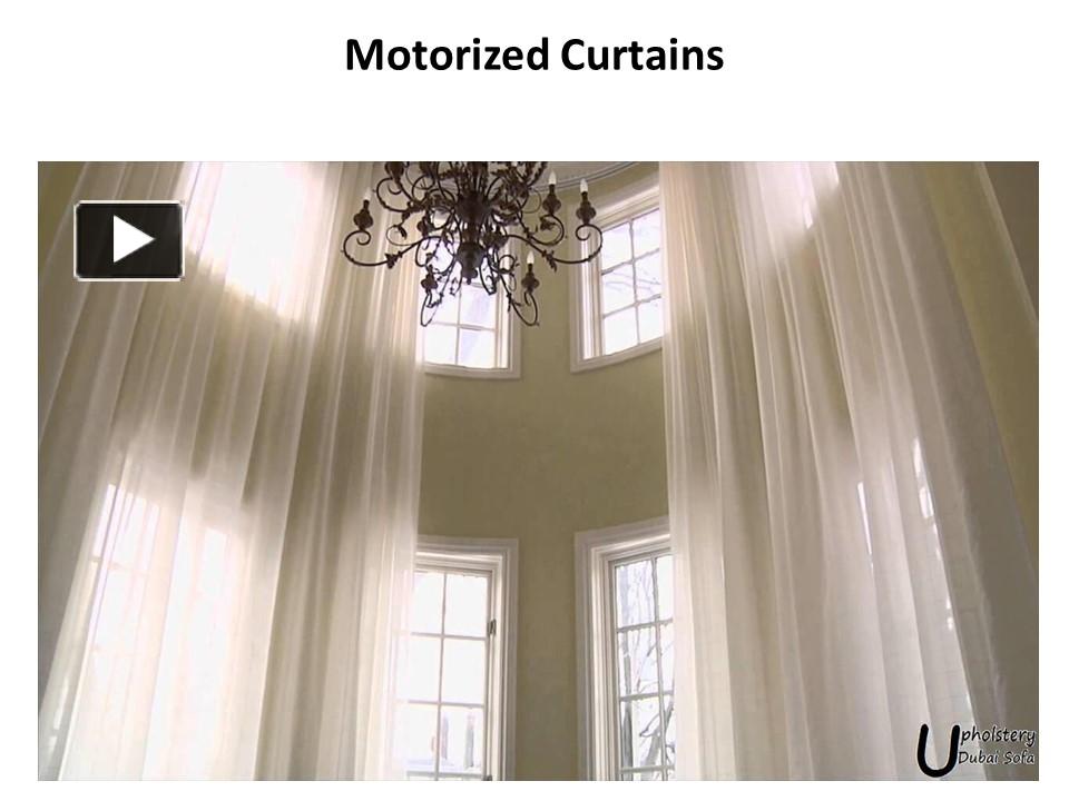 PPT – Motorized Curtains (1) PowerPoint presentation | free to download ...