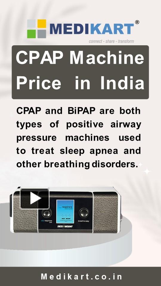 PPT – CPAP & BiPAP Machine Price List 2023 - Buy in India PowerPoint ...