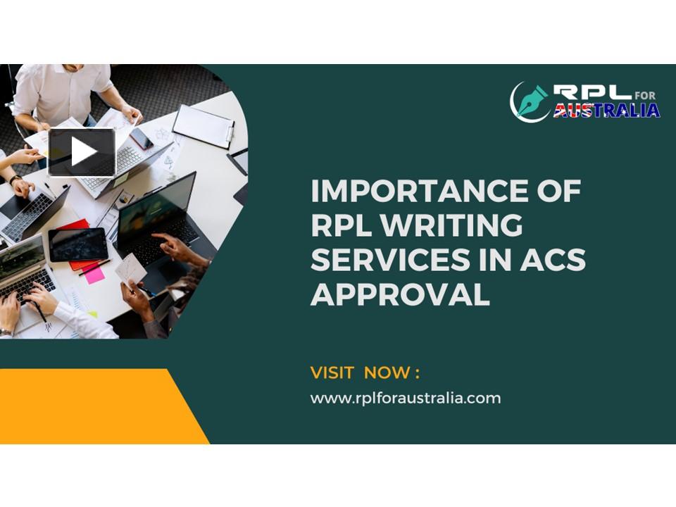PPT – Importance of RPL writing services in ACS approval PowerPoint ...