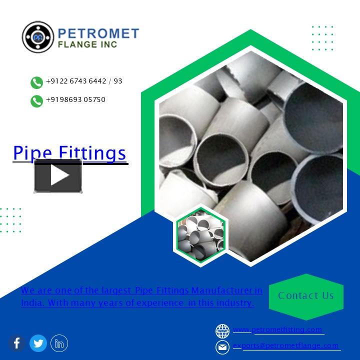 PPT – Pipe Fitting | Flanges | Pipe Fitting 45° Degree Elbow | Petromet ...