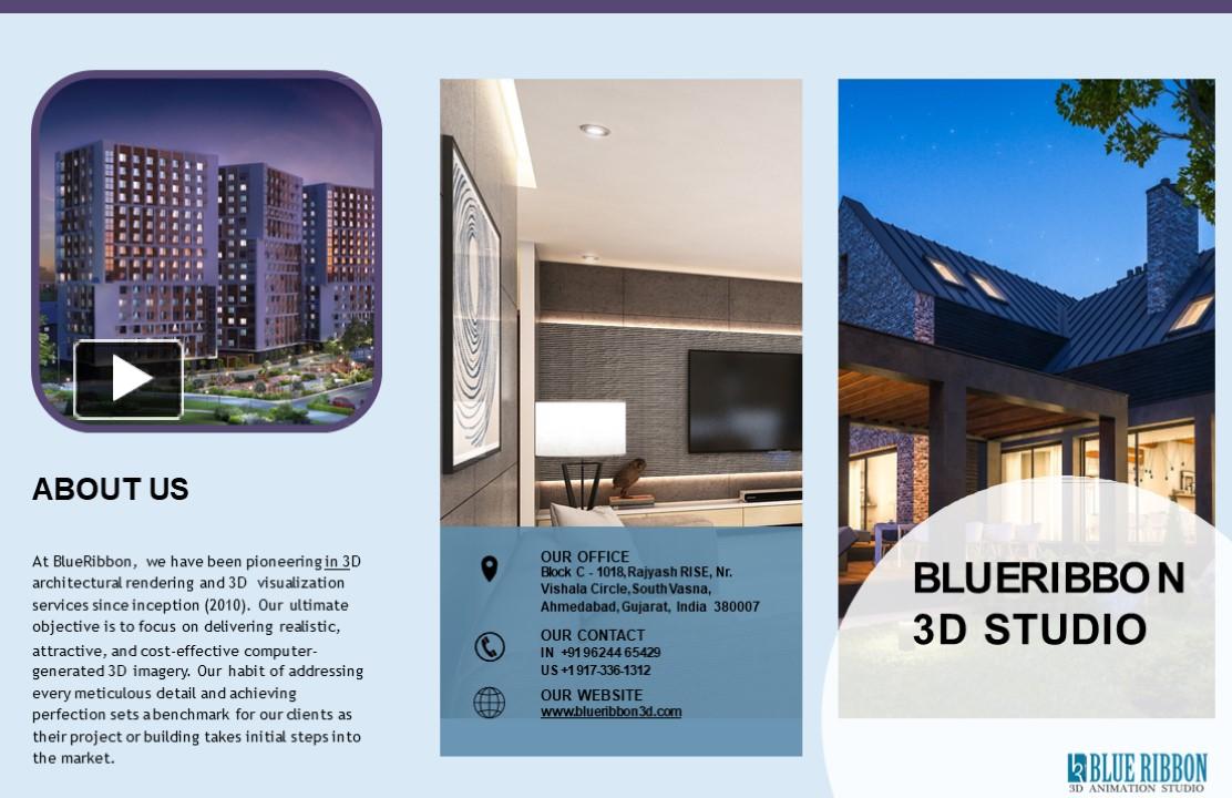 PPT – Blueribbon 3D Animation Studio PowerPoint presentation | free to ...