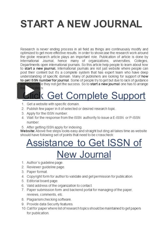 PPT – START A NEW JOURNAL PowerPoint presentation | free to download ...