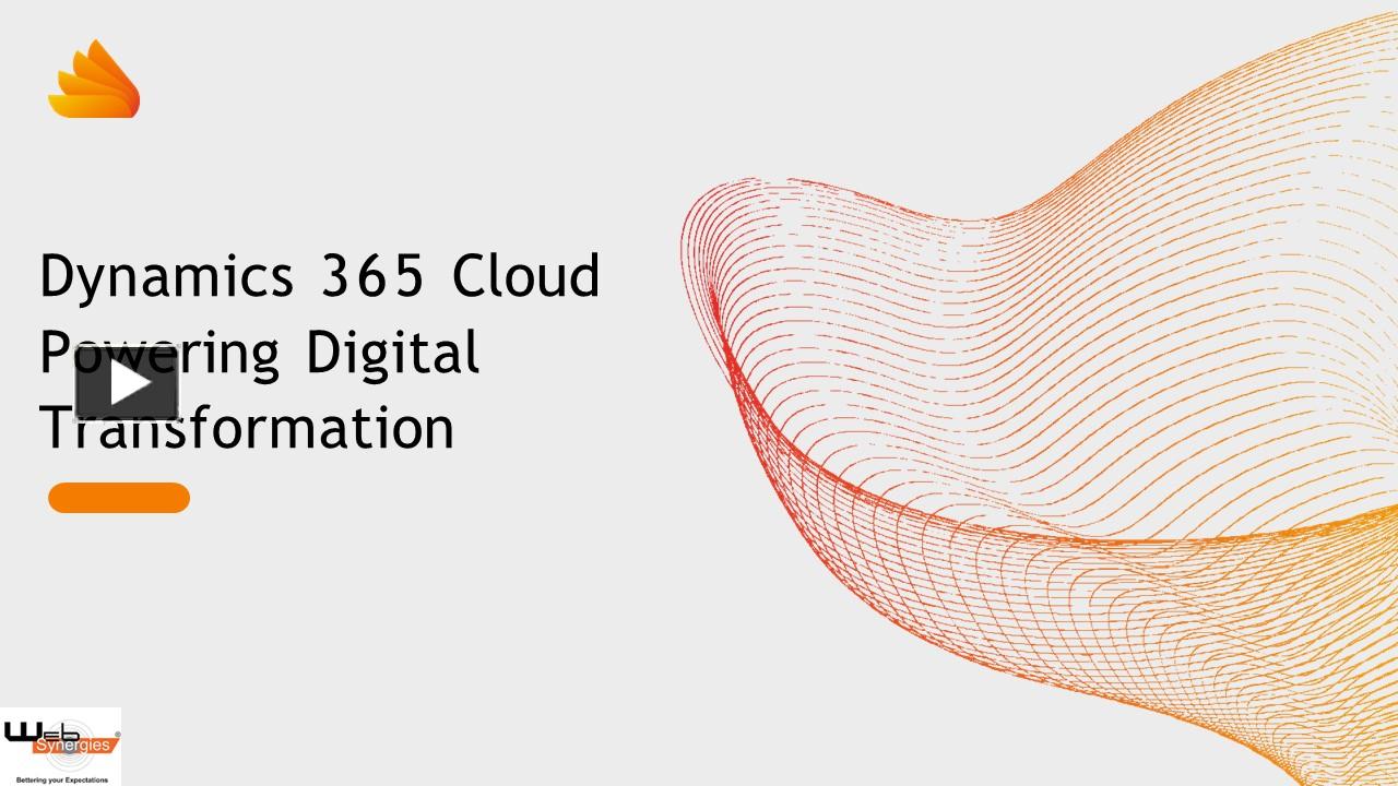 PPT – Microsoft Dynamics 365 Cloud Powering Digital Transformation ...