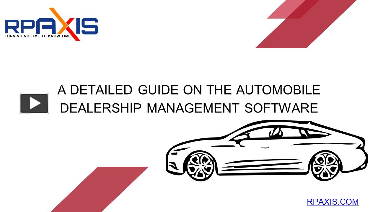PPT – A Detailed Guide on the automobile dealership management software ...