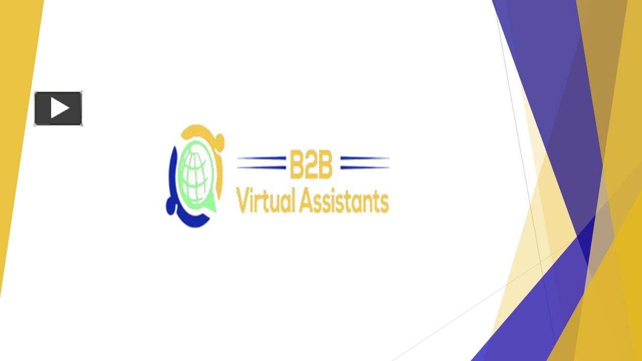 5 Reasons You Need A Virtual Assistant presentation | free to download
