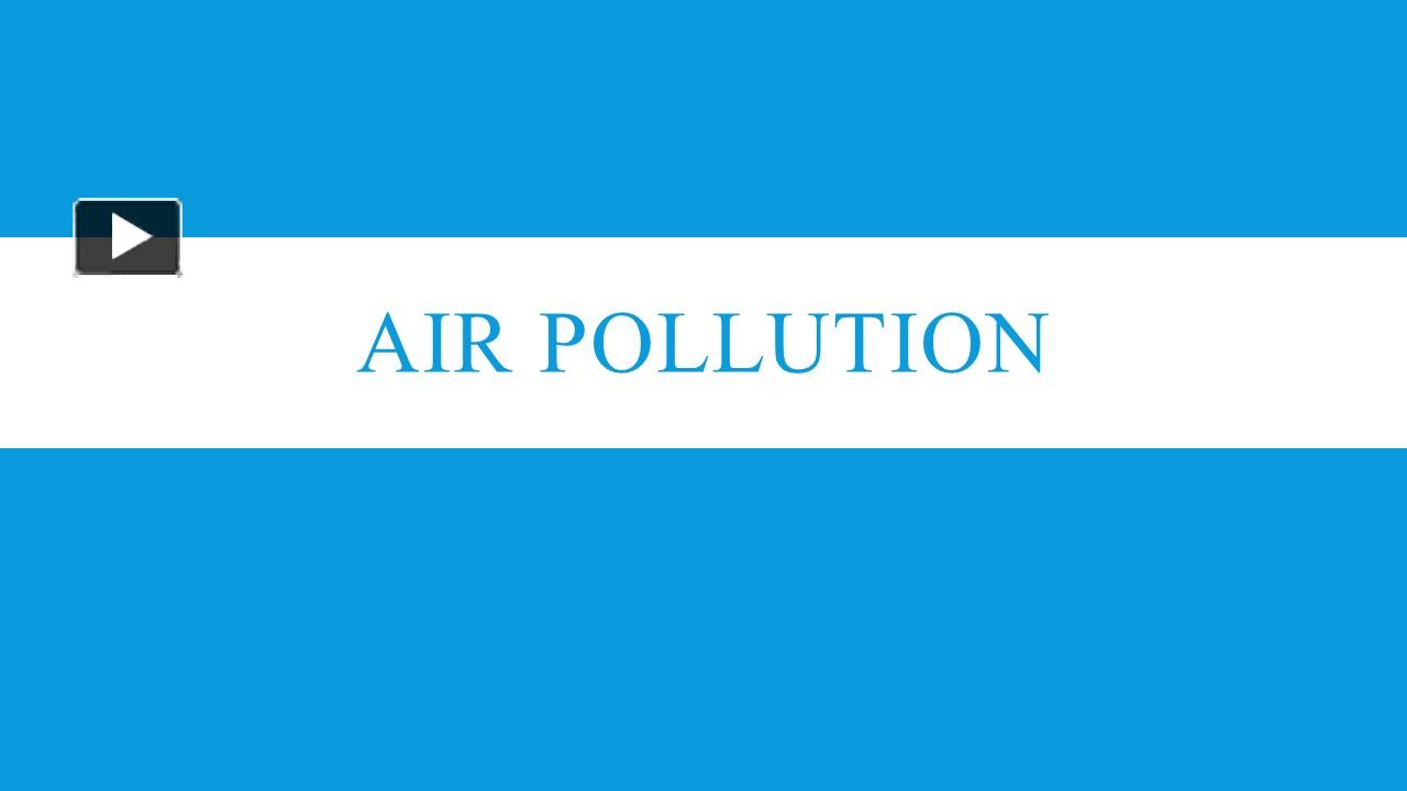 PPT – Air Pollution Consultants for air pollution & air quality control ...
