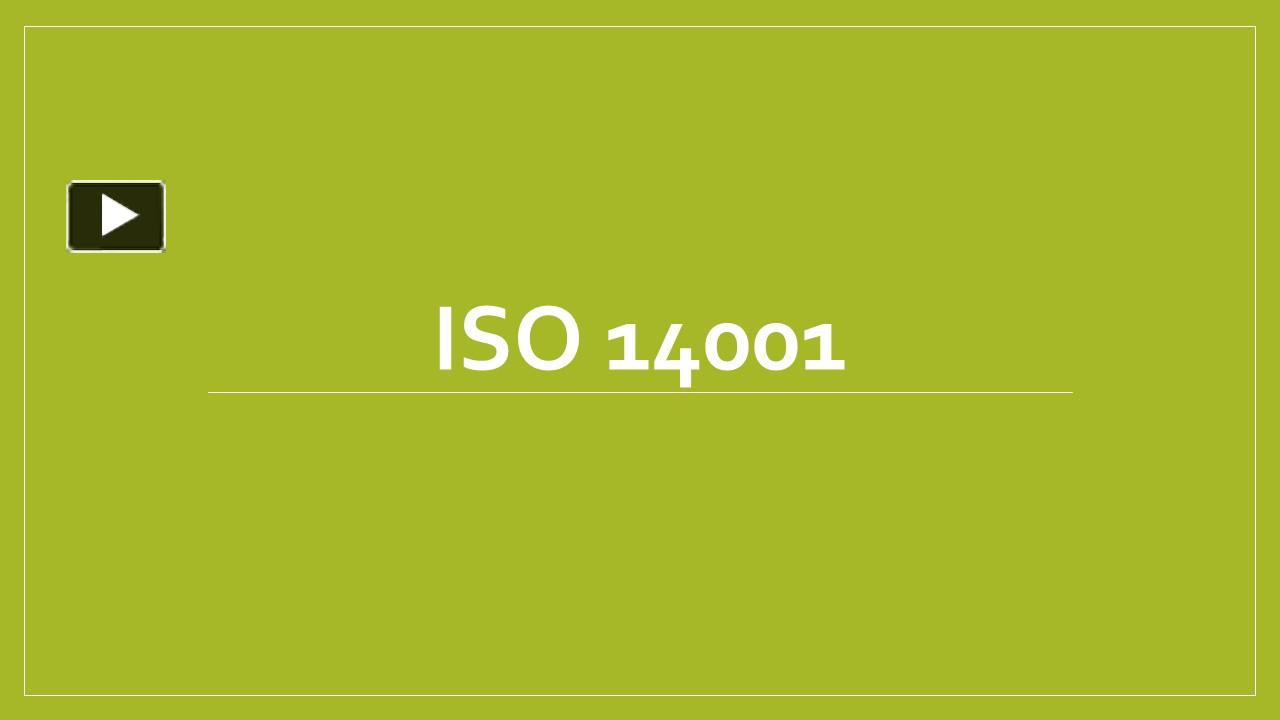 PPT – ISO 14001 Consultants PowerPoint presentation | free to download ...