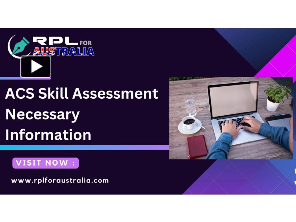 PPT – ACS Skill Assessment Necessary Information PowerPoint ...