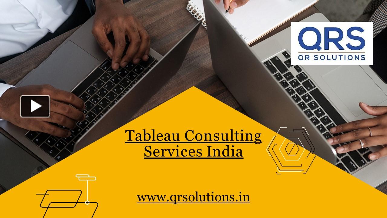 PPT – Tableau Support and Maintenance India | QR Solutions Pvt Ltd ...