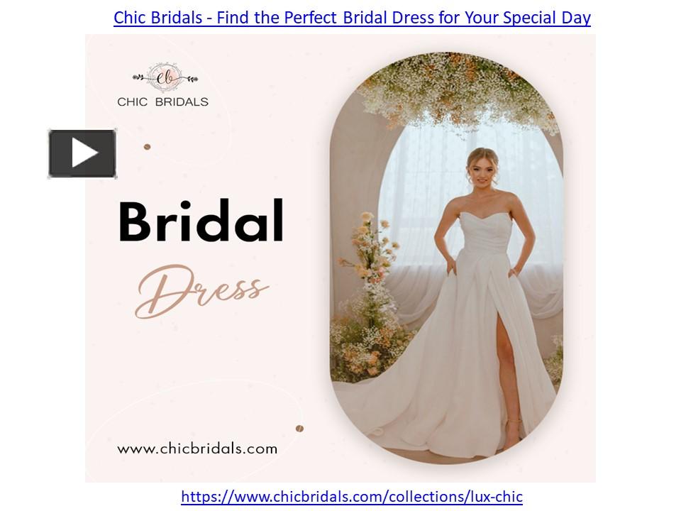 PPT – bridal dress PowerPoint presentation | free to download - id ...