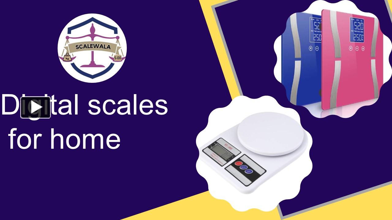 PPT – Digital Scales For Home PowerPoint presentation | free to ...