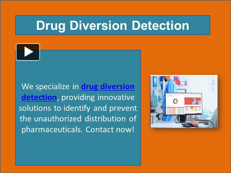 PPT – Drug Diversion Detection PowerPoint presentation | free to ...