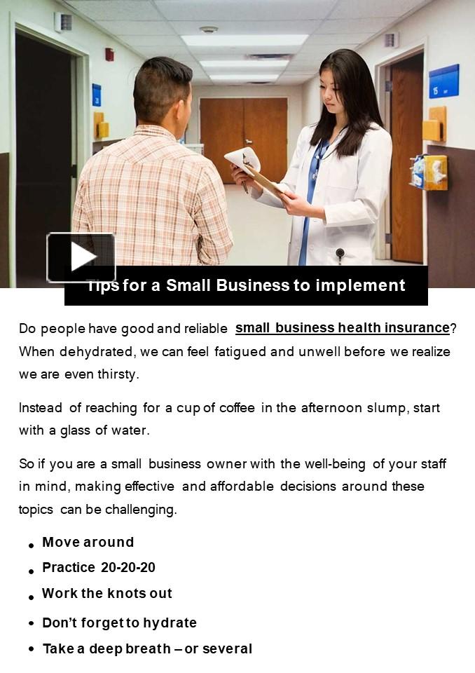 PPT – Tips for a Small Business to implement PowerPoint presentation ...