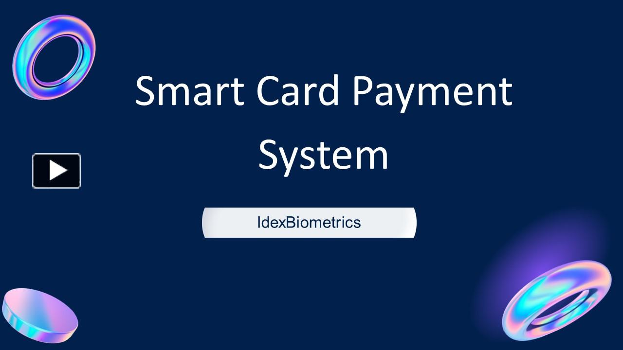 PPT – Smart Card Payment System PowerPoint presentation | free to ...