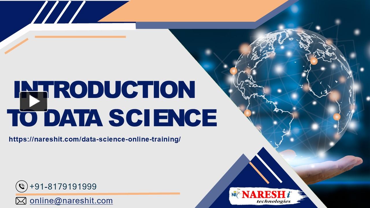 PPT – Introduction of Data Science - NareshIT PowerPoint presentation ...