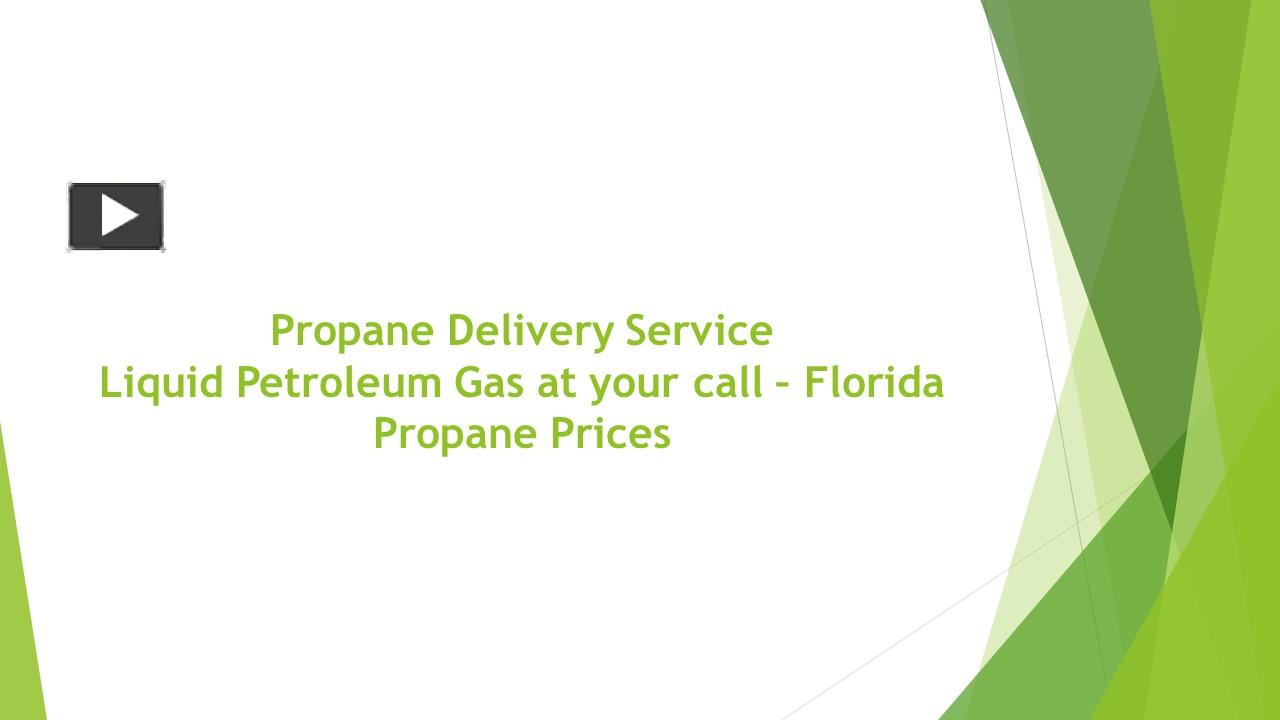 PPT – Propane gas and Propane Delivery Service | Total Comfort ...