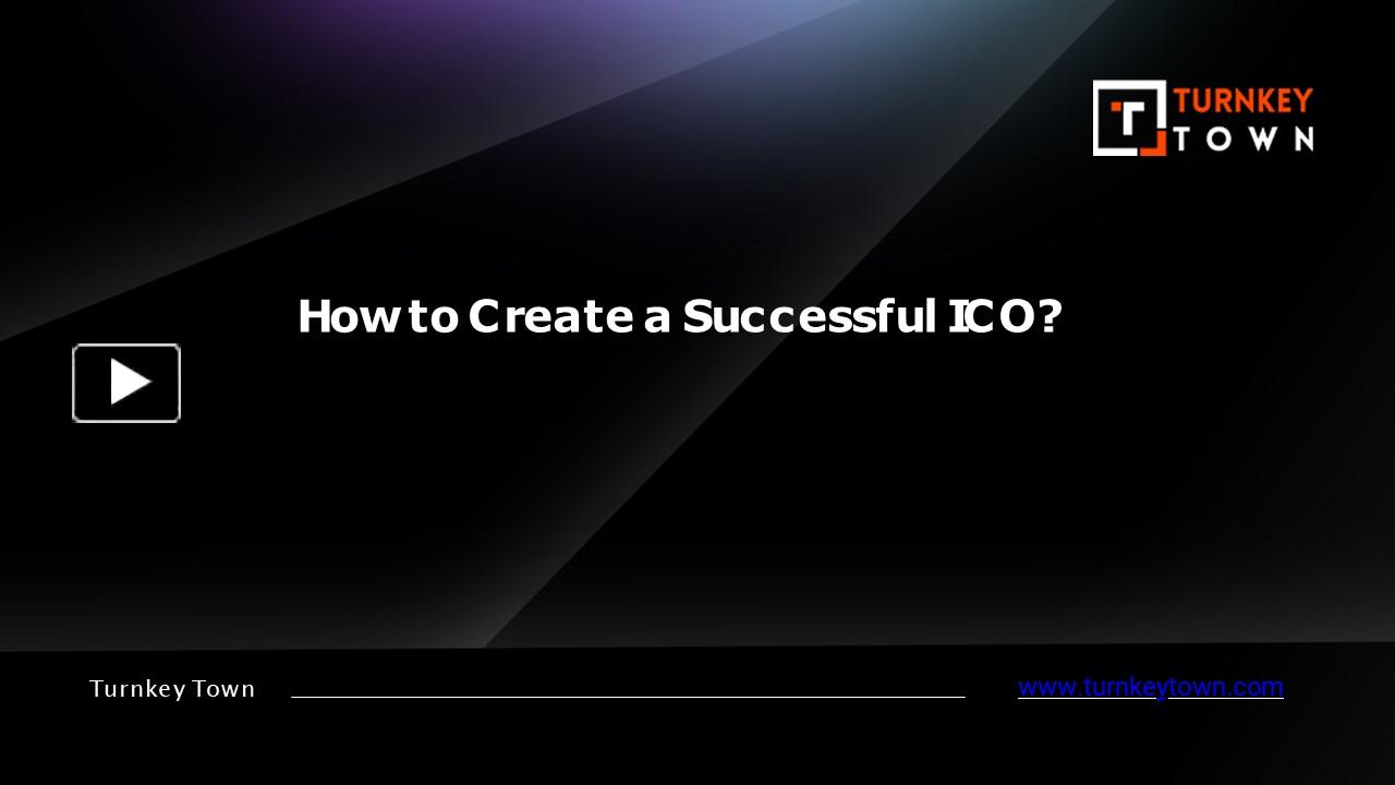 PPT – How to Create a Successful ICO PowerPoint presentation | free to ...