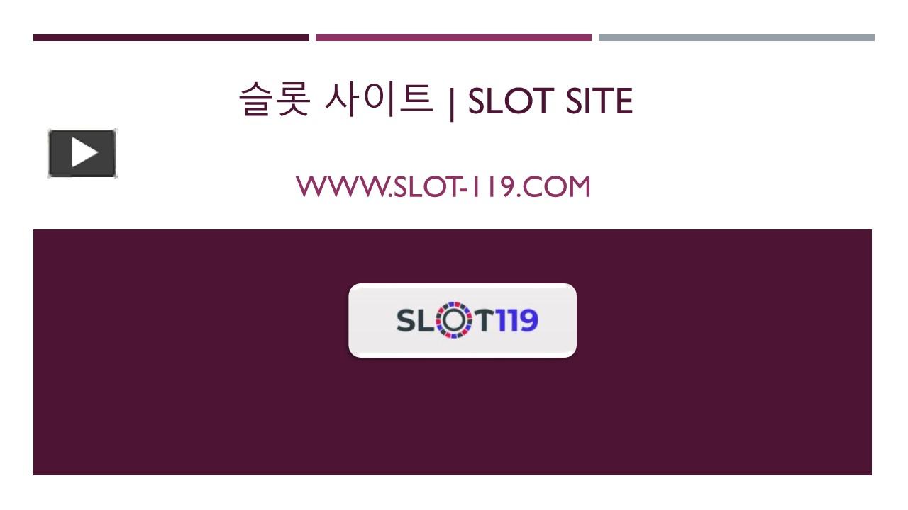 PPT – Slot Site PowerPoint presentation | free to download - id: 96ef8e ...