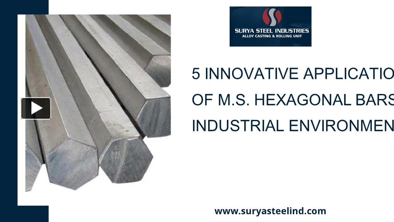 PPT – How MS Round Bars Reshaping the Automotive and Tools Sectors ...