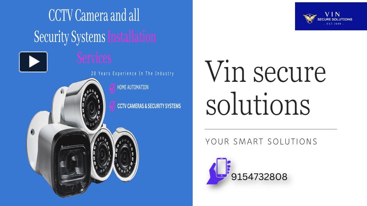 PPT – Best CCTV installation services PowerPoint presentation | free to ...