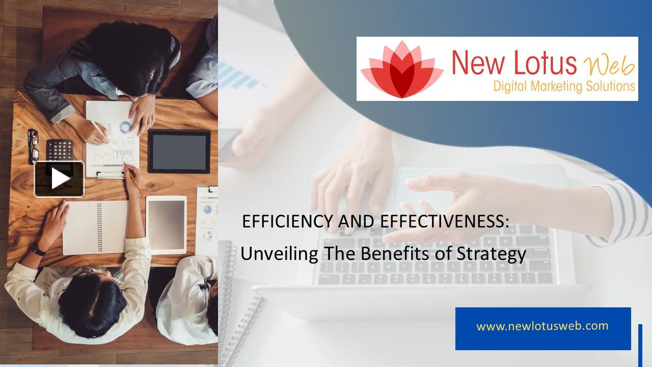 PPT – New Lotus Web Unveiling The Benefits Of Strategy PowerPoint ...