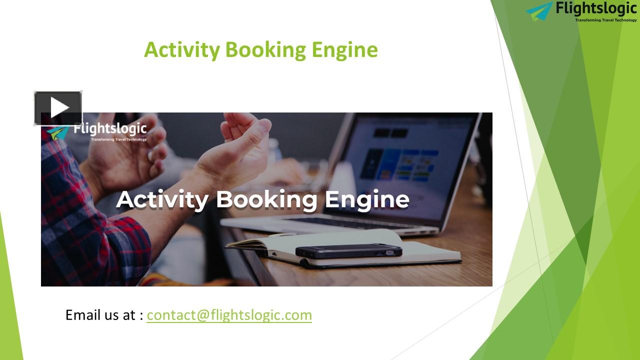 PPT – Activity Booking Engine PowerPoint presentation | free to ...