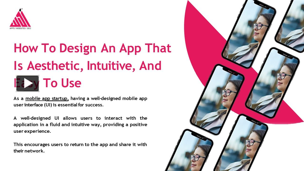 PPT – How To Design An App That Is Aesthetic, Intuitive, And Easy To ...