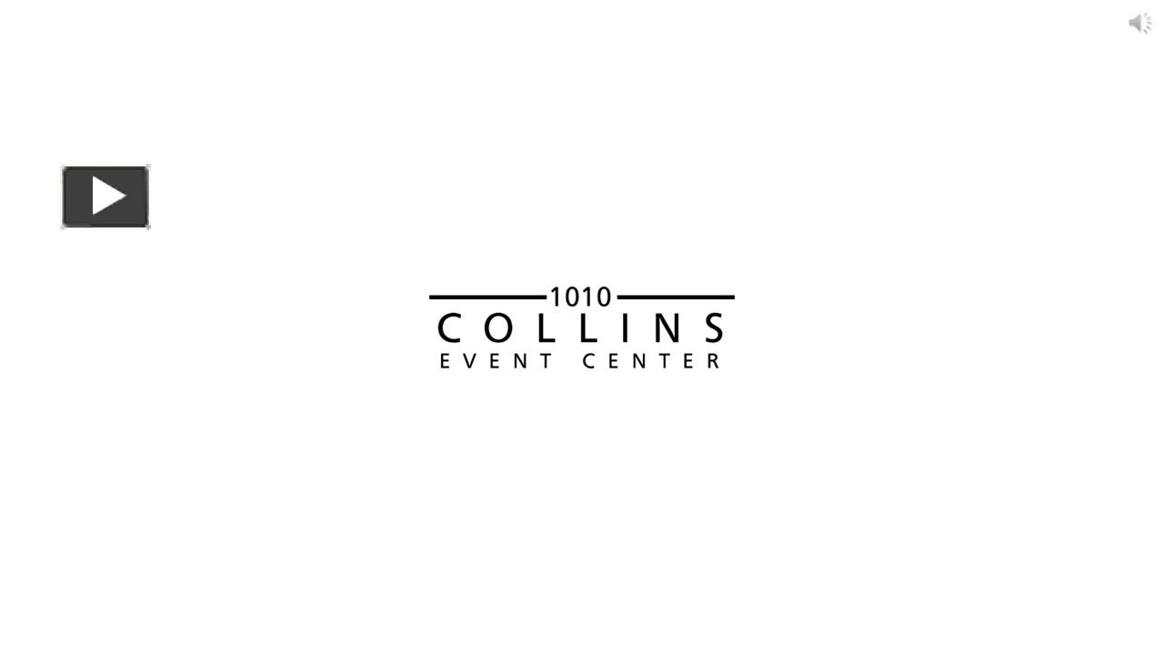 Corporate Event & Wedding Venue - 1010 Collins Event Center ...