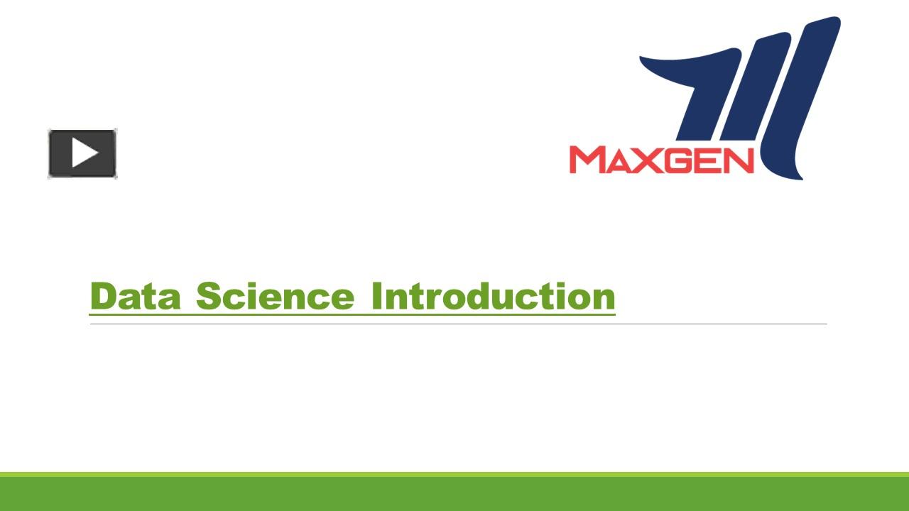 Data Science from Beginner to Advanced presentation | free to download