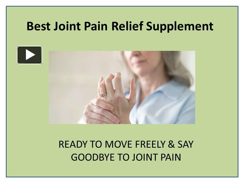 PPT – Get Stronger Healthy and More Functional Joints PowerPoint ...