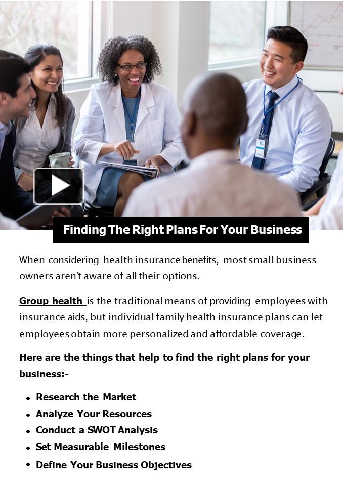 Finding The Right Plans For Your Business presentation | free to download
