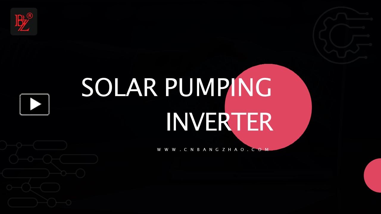 PPT – Solar Pumping Inverter PowerPoint presentation | free to download ...
