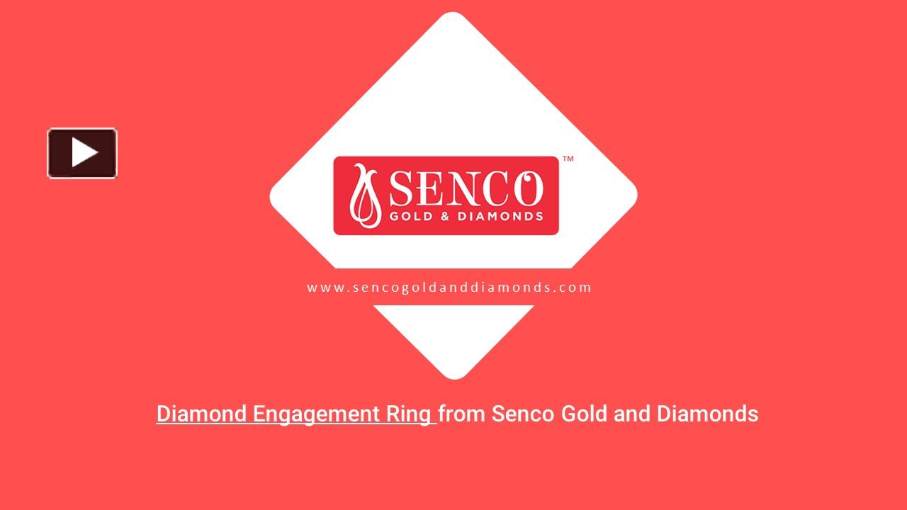 PPT – Beautiful Diamond Engagement Ring from Senco Gold & Diamonds ...